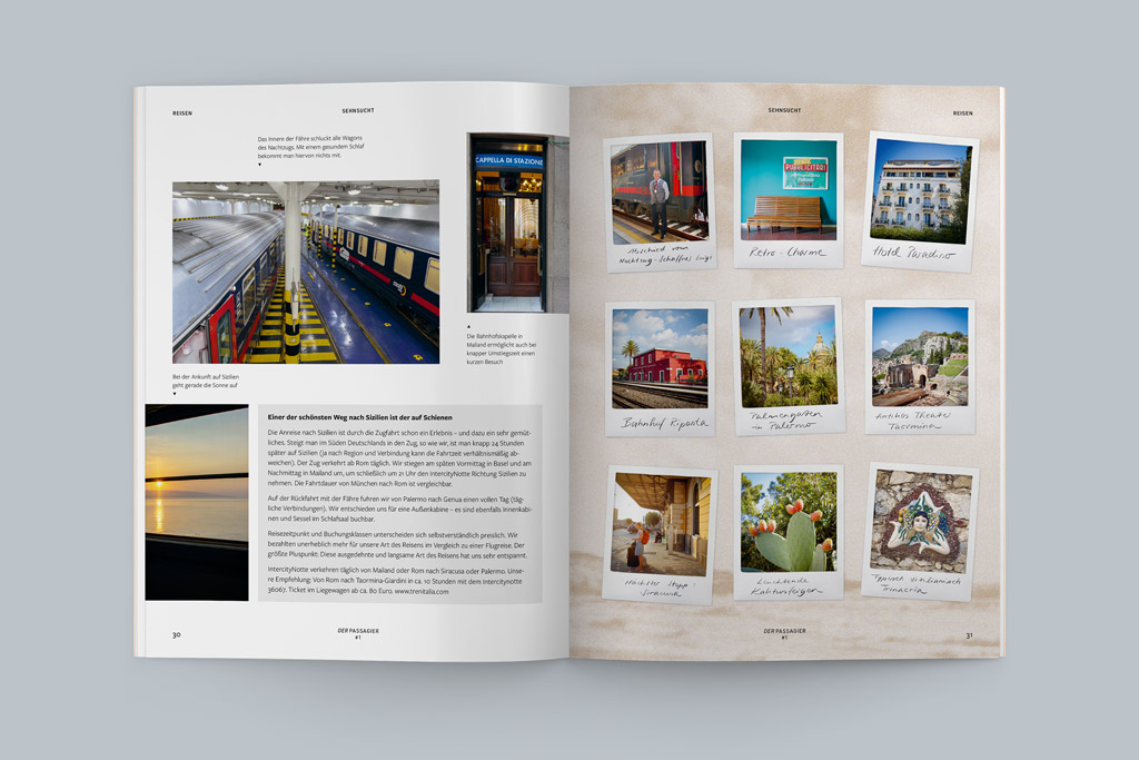 Ausgabe 01 | Der Passagier - Das Magazin über das Zugreisen