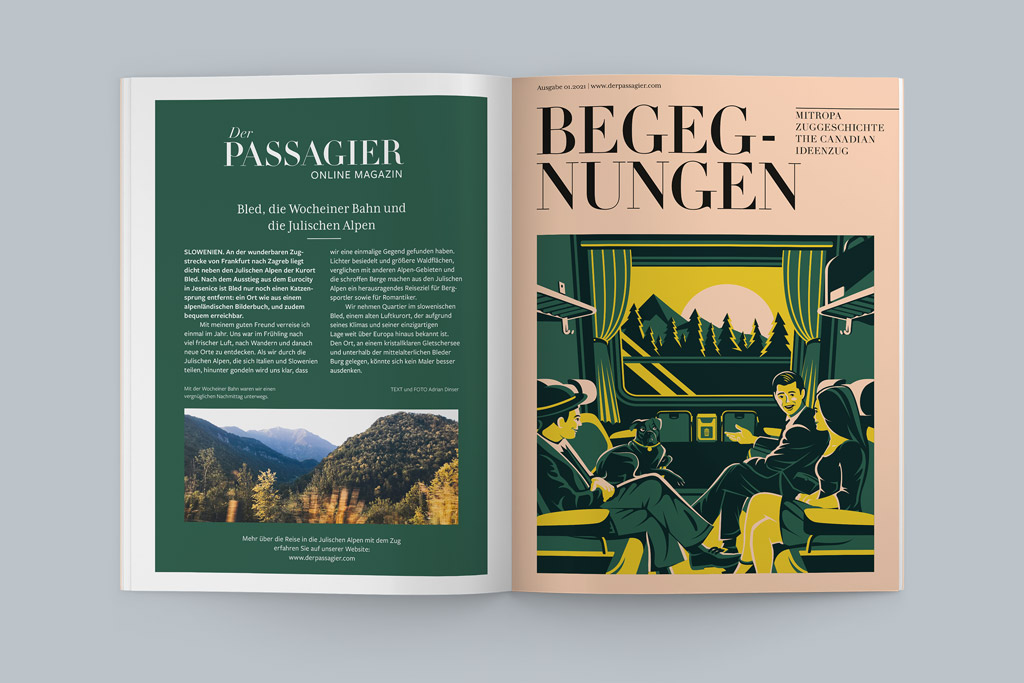Ausgabe 01 | Der Passagier - Das Magazin über das Zugreisen